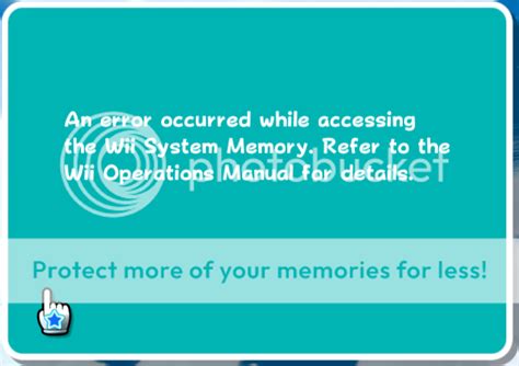 Memory Error In All Gamewii