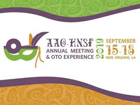 2019年美国耳鼻喉头颈外科学会年会 AAO HNSF 2019 美国耳鼻喉年会 ENT年会 AAO HNSF Annual Meeting