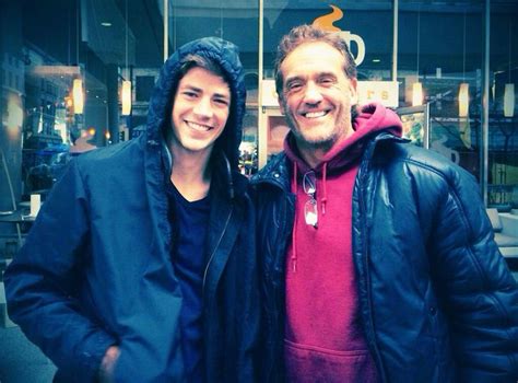 Grant Gustin And John Wesley Shipp Sdcc The Flash Grant Gustin John