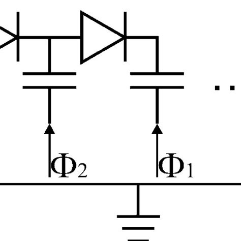 2 Phase Dickson Charge Pump Principle Download Scientific Diagram