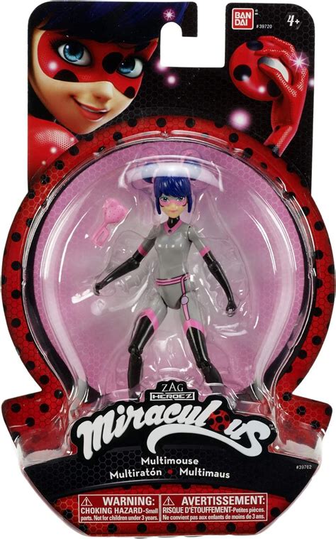 Bandai Miraculous Super Articulated Figurine 15 Cm Ladybug Multimouse