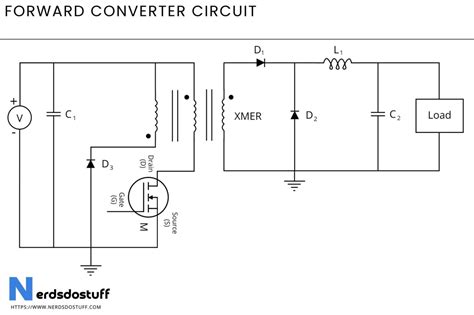 What Is Forward Converter Working And Circuit Nerds Do Stuff
