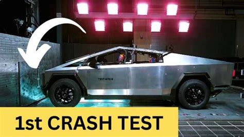 Tesla Shows A Rare Footage Of Cybertrucks Crash Test Torque News