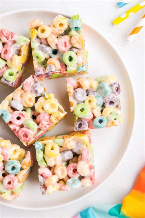 Froot Loop Treats Recipe Shugary Sweets