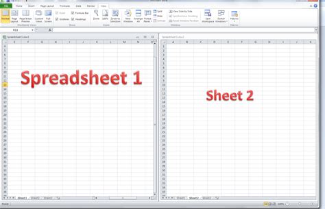 How Do I View Two Sheets Of An Excel Workbook At The Same Time Libroediting Proofreading