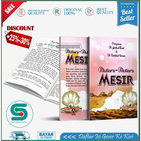 Jual Mutiara Mutiara Mesir Tentang Ulama Ulama Kota Mesir Shopee