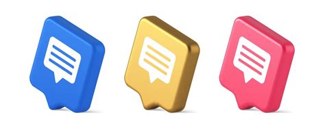 Chat Box Speech Bubble Button Social Networks Texting Internet
