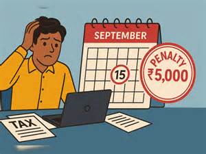 ITR Filing Deadline How Much Penalty Amount You Need To Pay If You Miss September Due Date