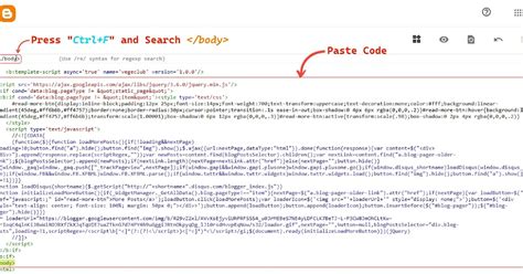 how to add load more scrolling to blogger rustcode