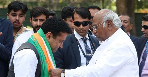 Churu Mp Rahul Kaswan Quits Bjp Citing Farmers Issues Joins Congress