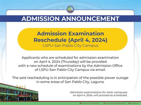 𝗔𝗱𝗺𝗶𝘀𝘀𝗶𝗼𝗻 Laguna State Polytechnic University