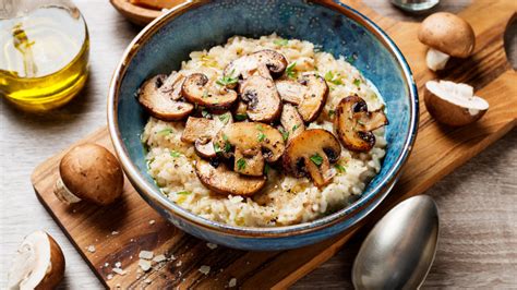 Receta Fácil De Risotto De Hongos Para Impresionar A Tus Invitados