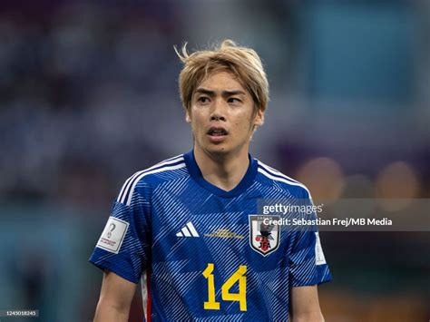 Junya Ito Of Japan During The Fifa World Cup Qatar 2022 Group E Match
