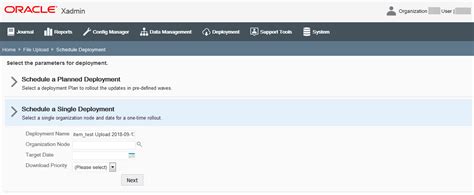 Deployment Management