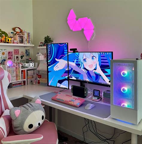 Gamer Bedroom Bedroom Setup Room Ideas Bedroom Bedroom Decor Pc
