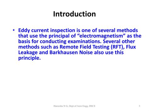 Introduction To Eddy Current Inspection Pdf Physics Science