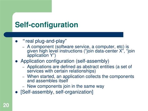 Ppt Self Managing Computer Systems An Introduction Powerpoint Presentation Id 76018