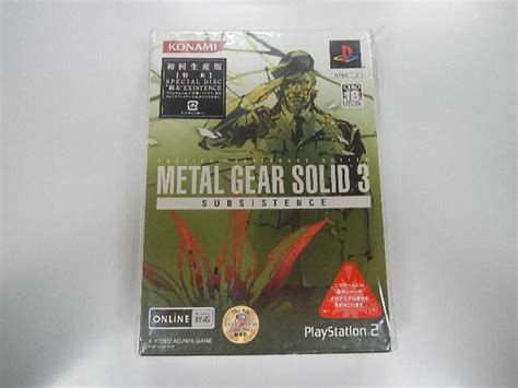 Ps2 日版 Game 潛龍諜影 3：求生戰 初回限定版42853183 露天市集 全台最大的網路購物市集