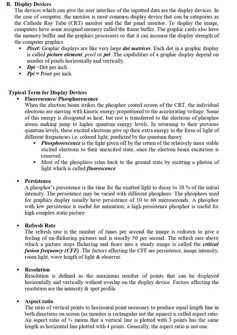 Chapter 2 Overview Of Graphics Systems