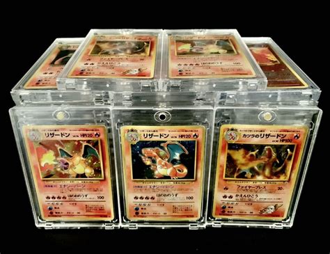 【未使用に近い】【コレクター出品】ポケモンカード リザードン 旧裏 プロモ まとめ 50枚 極美品 ポケカ 希少 当時品 コレクション Psa