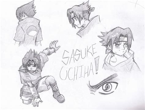 Sasuke Uchiha Sketches By Chixwarners On Deviantart