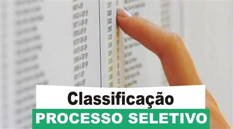Prefeitura De Itararé Divulga Lista De Classificação Do Processo