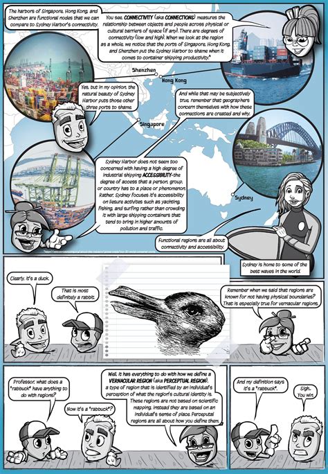 Types Of Regions The Functional Type 2 Illustrated Human Geography