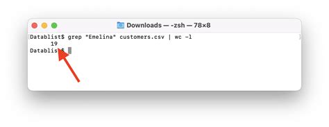Count The Number Of Rows Of A Csv File On Linux Or Macos Terminal Datablist