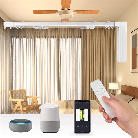 Amazon Hoeflife Smart Motorized Curtains Track System Automatic