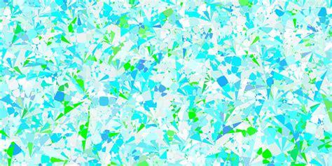 Light Blue Green Vector Backdrop With Triangles Lines 6629325 Vector