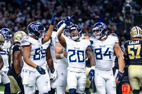 Tennessee Titans Vs New Orleans Saints Score Today Live Updates How