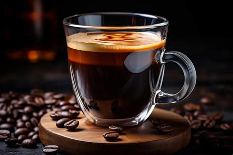 Premium AI Image Coffee And Coffee Beans Generative Ai