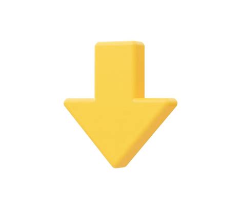 3d Realistic Down Button Vector Illustration 16463313 Vector Art At