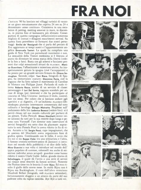 Playboy Di Ott Monica Guerritore Nuda La Rivale Di Caroline Lori Del Santo Eur