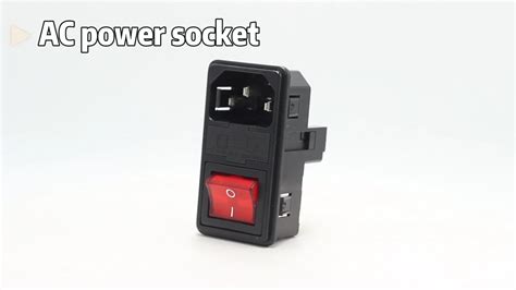10a 250vac Double Fuse Holder Medical Appliance Iec 320 C14 Inlet Ac