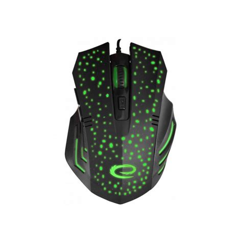 Мышка Esperanza MX212 Galaxy USB Black-Green (EGM212) – фото, отзывы ...