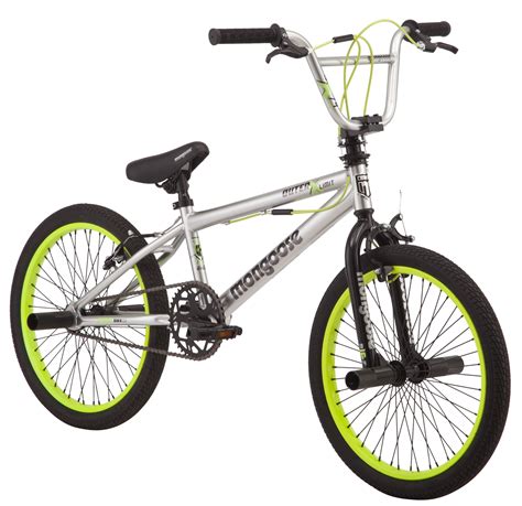 Mongoose Outerlimit Bmx Bike Silver Walmart