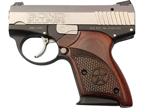 Bond Arms Bullpup 9 9mm Luger Pistol 3 35 Barrel 7 1 Round Stainless