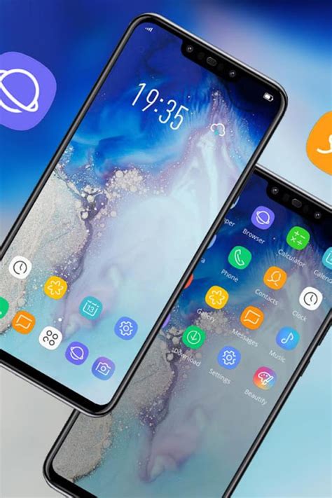 Android Için Blue Jade Theme One Plus 7 Hd Note 10 Launcher Apk İndir