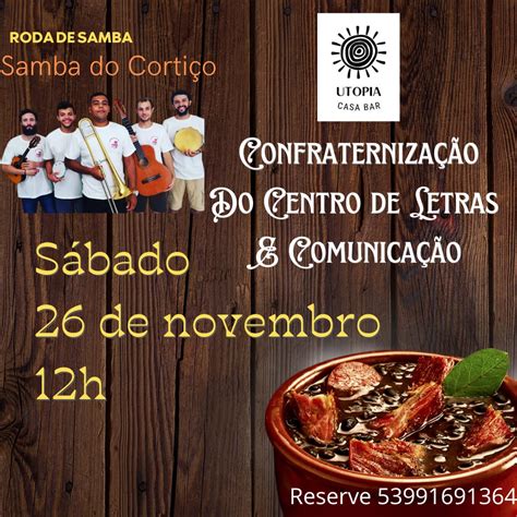 Confraternização Do Centro De Letras E Comunicação Portal Do Centro