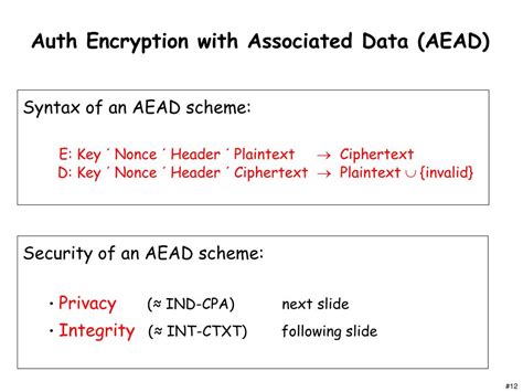 Ppt Eax A Two Pass Authenticated Encryption Mode Powerpoint