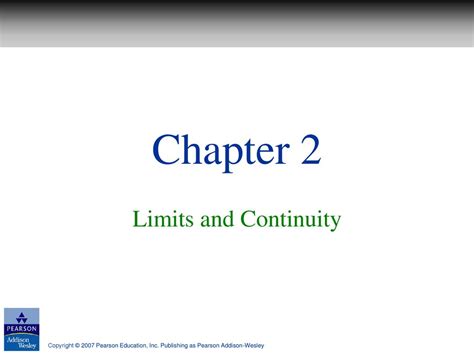 chapter 2 limits and continuity ppt download
