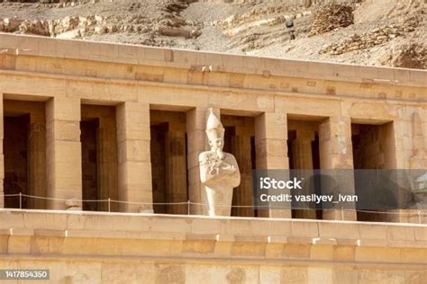 Hatshepsut의 사원의 전망 Hatshepsut 왕조의 파라오의 Mortuary 사원 Jeserjesero는 고대 이집트
