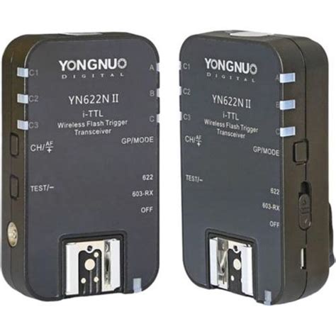 טריגר לפלאש Yongnuo YN 622N II E TTL For Nikon יונגנאו Yongnuo משדר מקלט