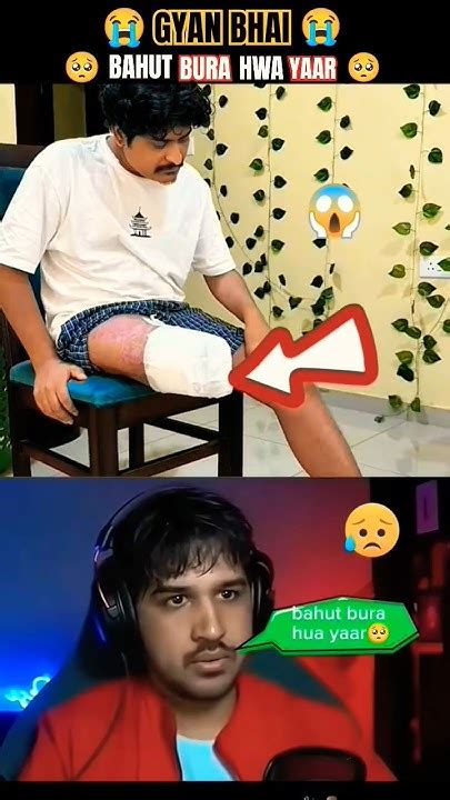 Gyan Bhai 😭 Ke Sath Kya Ho Gaya Yaar Ytshorts Freefire Gyangaming