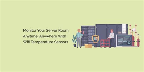 Monitor Your Server Room Anytime Anywhere With Wifi Temperature Senso Tempcube