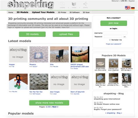 Best Sites For Free STL Files D Printer Models Of All DP