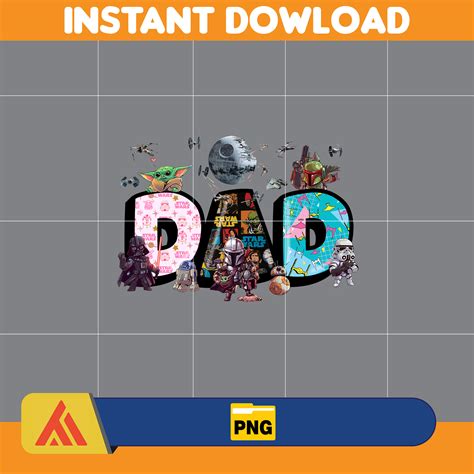 Star Wars Dad Png Cartoon Dad Png Characters Letters Png Inspire
