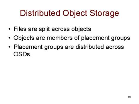 Ceph A Scalable High Performance Distributed File System