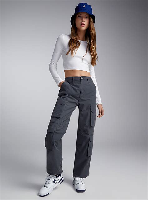 Cargo And Parachute Pants For Women Simons Canada